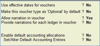 Accounting Vouchers in Tally.ERP9
